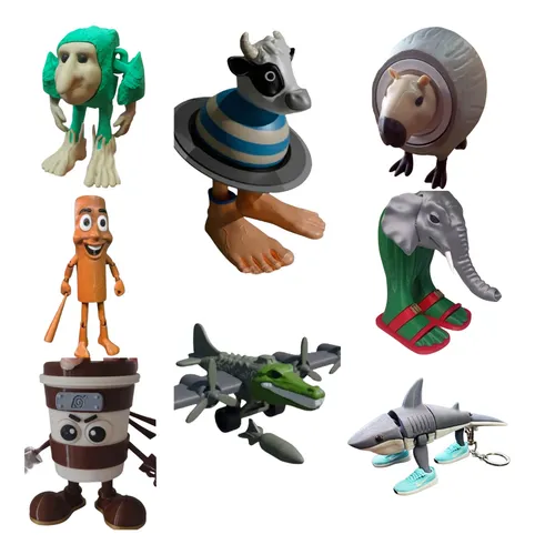 Tung Tung Sahur Y Sus Amigos Colección Completa Brainrot | Envío gratis