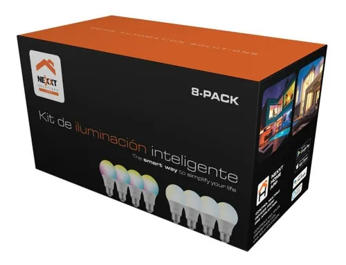 Kit De Iluminacion Inteligente Nexxt Solutions 8 Focos Wifi Color De La ... Kit De Iluminacion Inteligente Nexxt Solutions 8 Focos Wifi Color De La ...