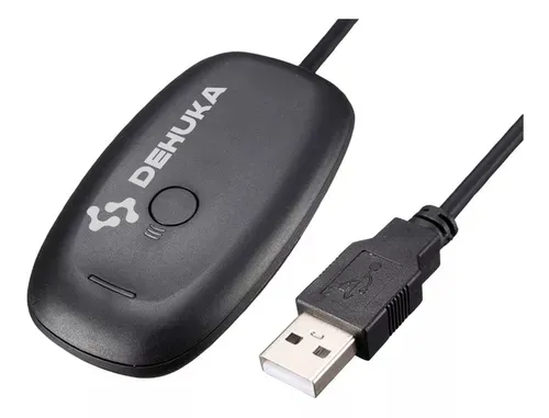 Receptor Adaptador Dehuka Pc Joystick Xbox 360 Inalambrico Mandos