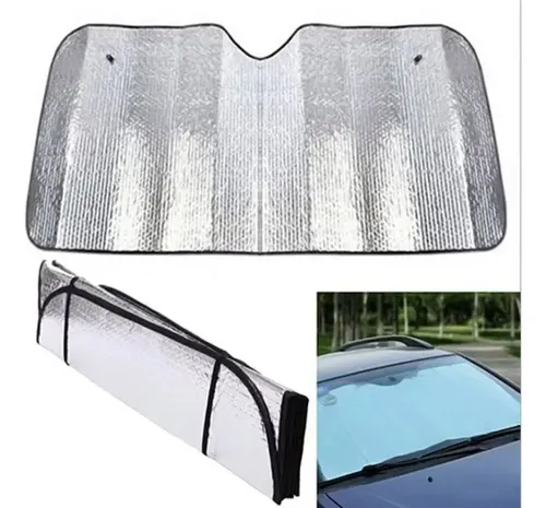 Protector Parabrisas Cubre Sol Plegable 130x60 Uv Para Auto | MercadoLibre