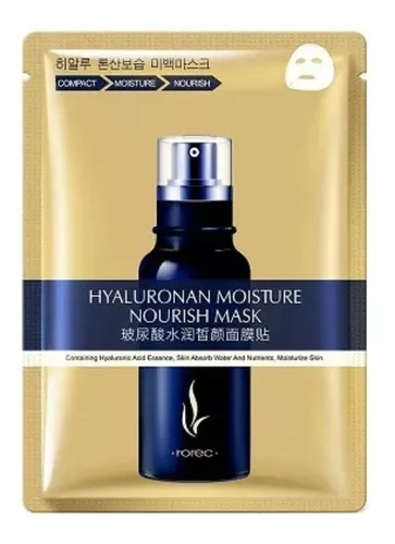 Mascarilla Facial Coreana Acido Hialuronico Concentrado Puro Meses