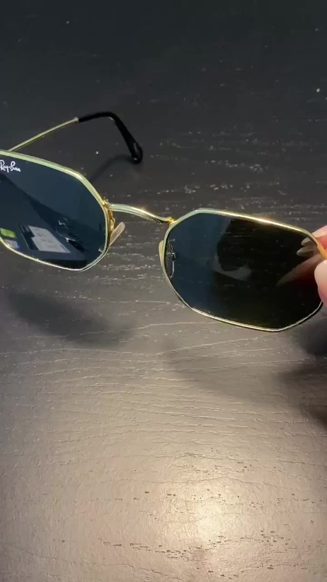 Óculos de sol Ray-Ban Round Metal Legend tamanho Standard armação ...