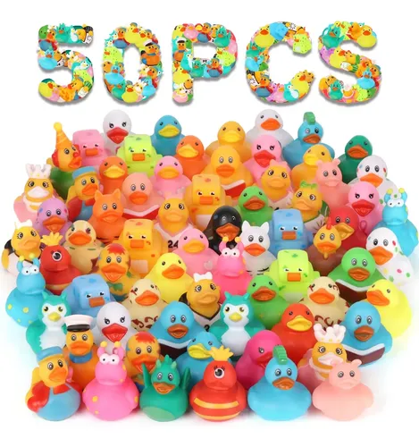 Paquete De 50 Patos De Goma A Granel, Patos Jeep Para Patos, | Meses ...