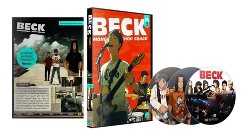 Dvd Anime Beck Série Completa + Live Action | Parcelamento sem juros