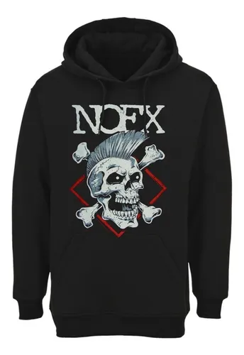 Poleron Nofx Skull Punk Abominatron Cuotas Sin Interés