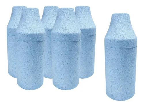 Porta Botella Térmico Telgopor Cerveza Celeste Pack ×6 Porta Botella Térmico Telgopor Cerveza Celeste Pack ×6