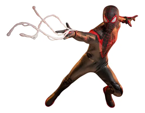 Hot Toys Vgm55 Miles Morales Upgraded Suit Limited Edition