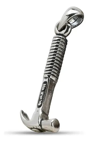 Colgante Martillo En Plata Nacional 950 Con Cadena | Cuotas sin interés