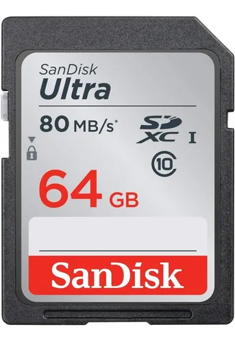 Sandisk Ultra 64gb Class 10 Sdxc Uhs-i Memory Card | Parcelamento sem juros