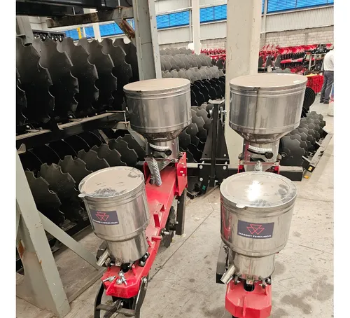 Sembradora Fertilizadora Cero Labranza 2 Surcos Mecánica | MercadoLibre