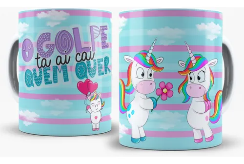 Caneca Unicórnio Engraçada Indelicado O Golpe Ta Ai | MercadoLivre Caneca Unicórnio Engraçada Indelicado O Golpe Ta Ai | MercadoLivre