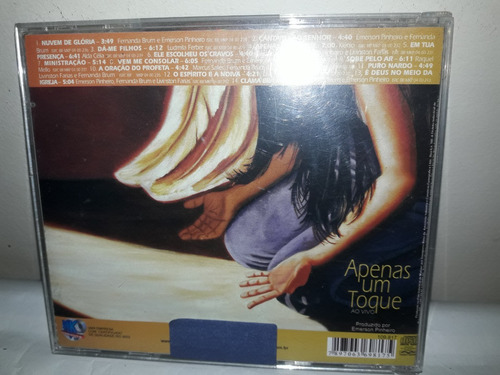 Cd Fernanda Brum Apenas Um Toque S/encarte | Mercado Livre Cd Fernanda Brum Apenas Um Toque S/encarte | Mercado Livre