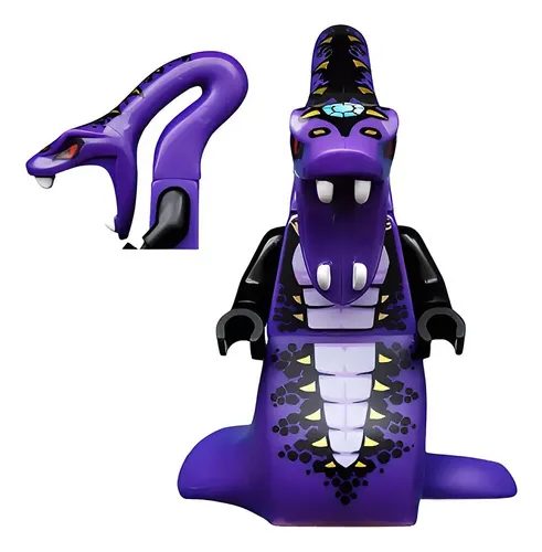 Lego Minifigura Ninjago Pythor Chumsworth - Púrpura | Cuotas sin interés Lego Minifigura Ninjago Pythor Chumsworth - Púrpura | Cuotas sin interés