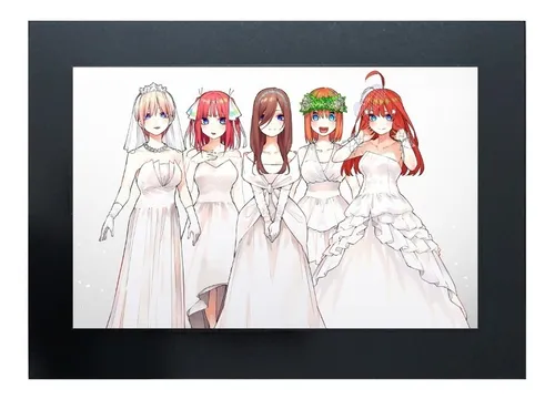 Cuadro De Las Quintillizas Nakano Go Toubun No Hanayome 37 Meses