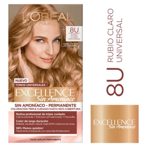 Tintura Excellence Sin Amoniaco Rubio Claro Cenizo | MercadoLivre Tintura Excellence Sin Amoniaco Rubio Claro Cenizo | MercadoLivre