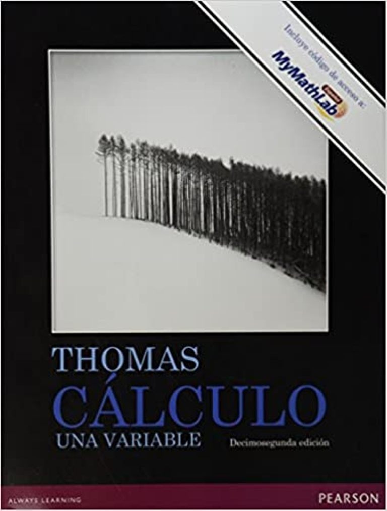 Libro Thomas Calculo Una Variable 12da. Edicion Pearson | Envío gratis Libro Thomas Calculo Una Variable 12da. Edicion Pearson | Envío gratis