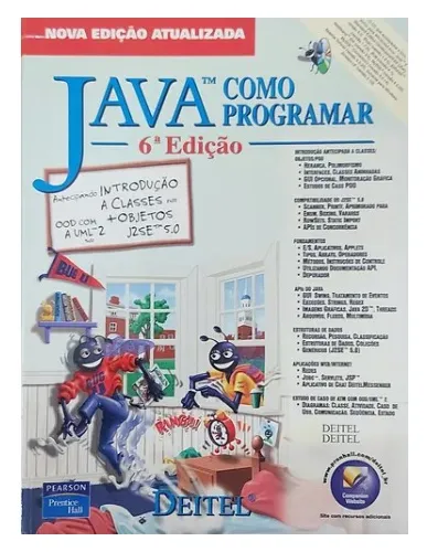 Livro Java Como Programar - 6ª Edição - H. M. Deitel; P. J. Deitel ... Livro Java Como Programar - 6ª Edição - H. M. Deitel; P. J. Deitel ...