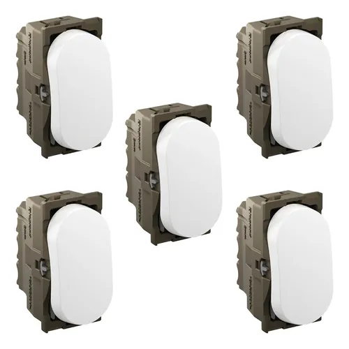 Kit 5 Interruptor Paralelo Three Way Legrand Nereya 663001 | Frete grátis Kit 5 Interruptor Paralelo Three Way Legrand Nereya 663001 | Frete grátis
