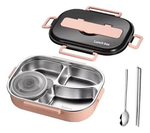 Fiambrera Térmica De Acero Inoxidable 304 For Niños | MercadoLibre
