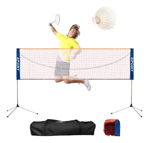 Rede Portátil Multiuso Ajustável Tênis/badminton/vôlei 5 M ...