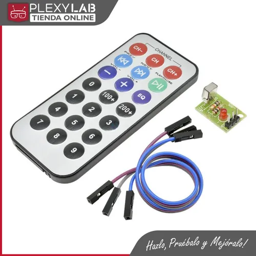 Módulo Receptor Infrarrojo Ir Hx1838 Control Remoto Arduino | MercadoLibre