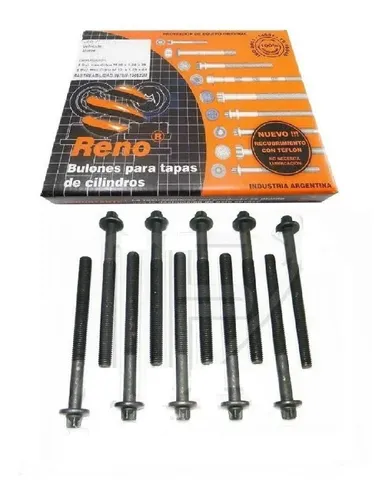 Juego Bulones Tapa Cilindro Renault Motores K4m