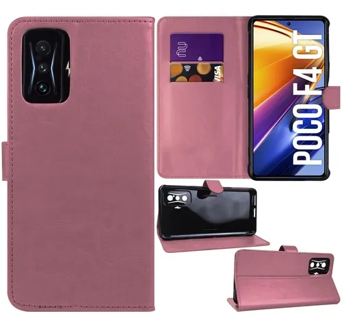 Capa Carteira Película Ceramica 9d Para Xiaomi Poco F4 Gt