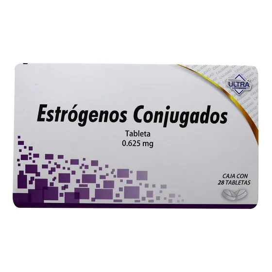 Estrógenos Conjugados 0.625mg 42 Tabletas | MercadoLibre 📦
