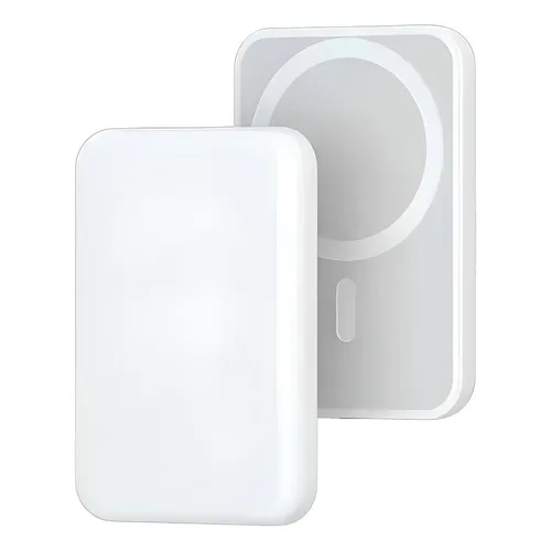 Cargador Inalámbrico Magnético Compatible Con iPhone Magsafe 15.000mah ...
