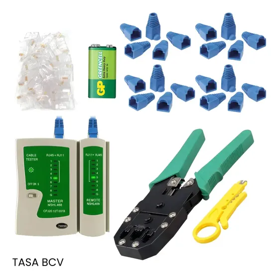 Ponchadora Rj45 Y Conectores | Mercado Libre