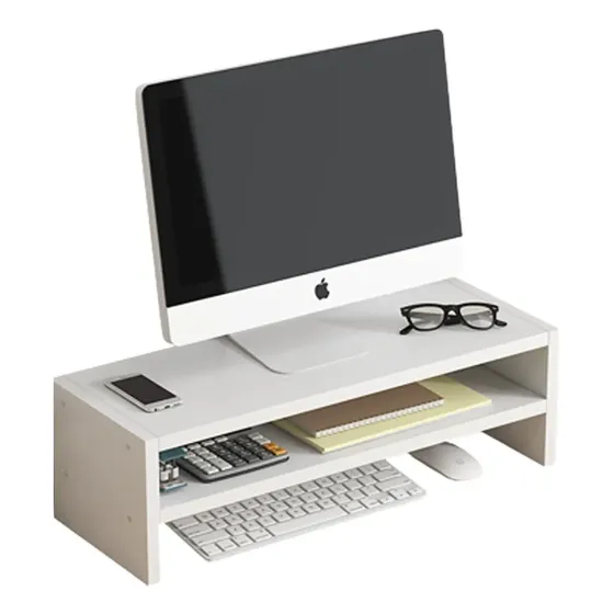 Base Monitor Escritorio Madera | MercadoLibre