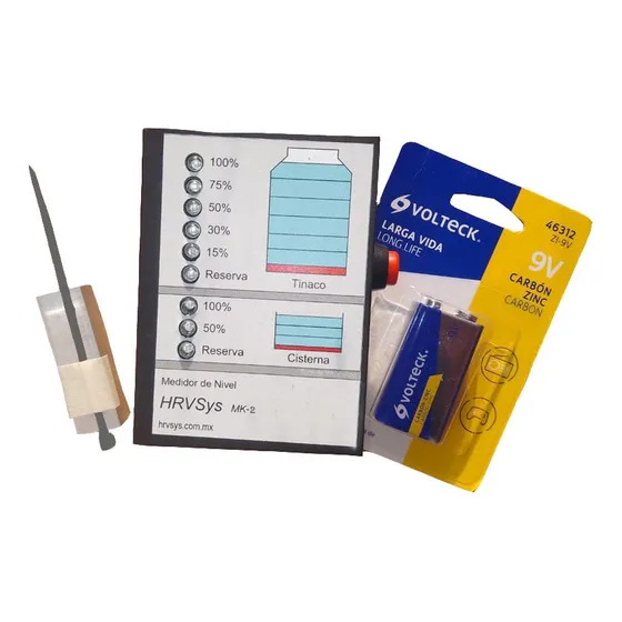 Medidor Nivel De Agua Tinaco O Cisterna | MercadoLibre