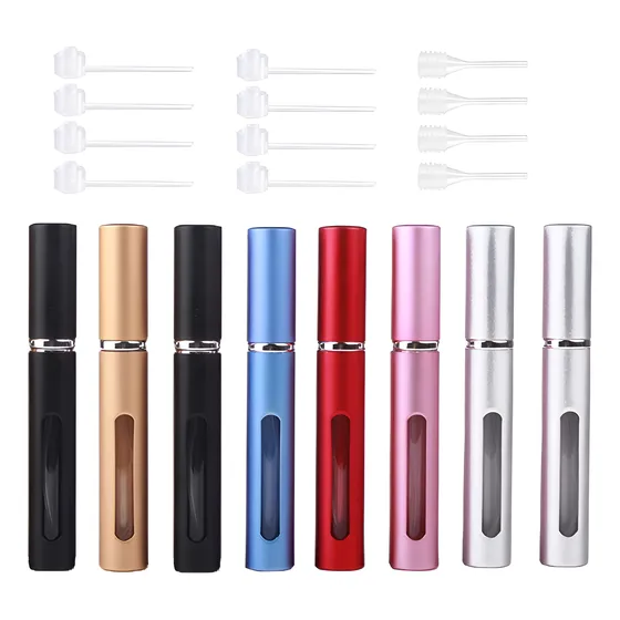 120 Pcs 5ml Mini Botellas Spray Perfume Vidrio Recargables | MercadoLibre 📦