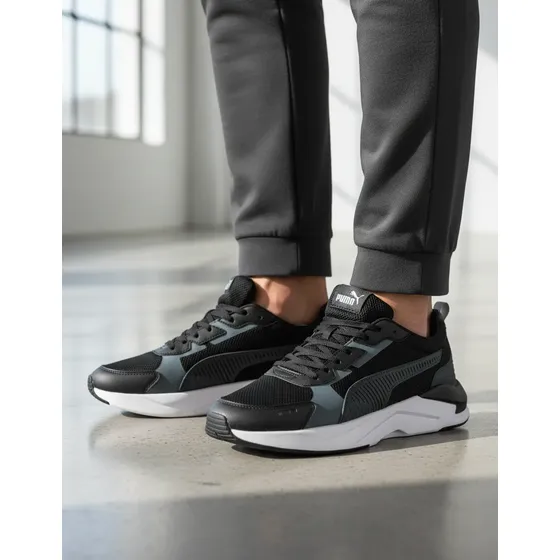 Tenis Puma X Ray 3 399064 04 Blackwhite Green Redmazing | MercadoLibre