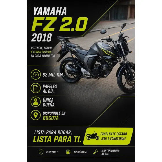 Yamaha FZ 2.0 Usado: Comprar carros usados, seminuevos y nuevos