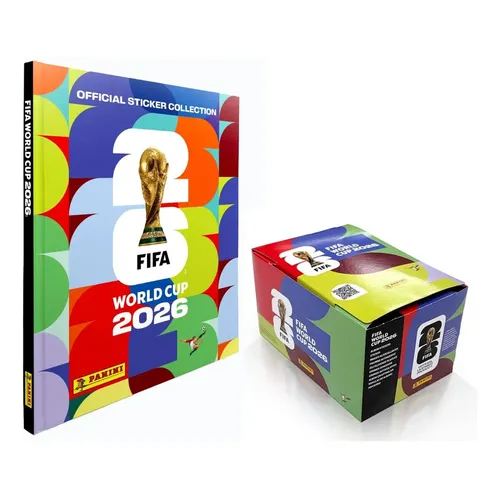 Pack Álbum Tapa Blanda + 25 Sobres Panini Mundial 2026 | Cuotas sin interés
