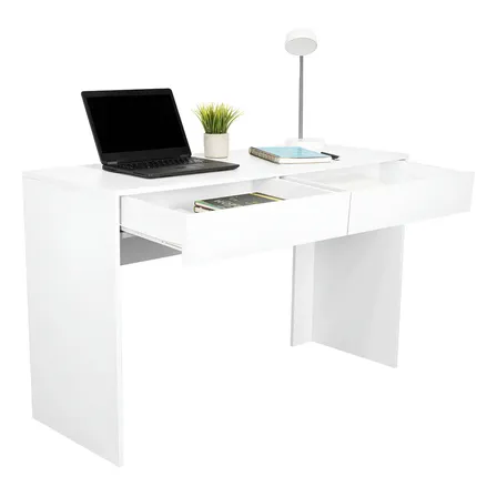 Escritorio Acre Rta 120 X 75 X 45 Color Blanco