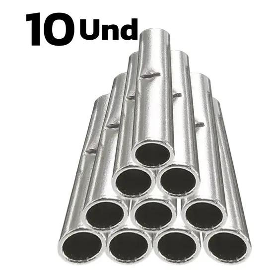 Terminal Tubular Bimetalico Para Cable 10 Awg | Mercado Libre