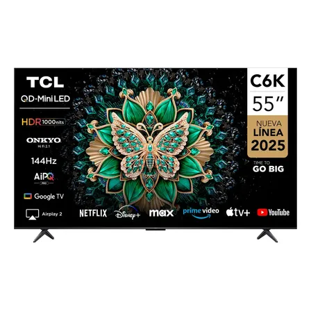 Video de Smart TV 55 TCL 4K QD-Mini LED 55C6K