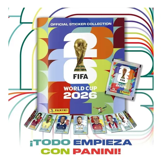 Álbum Figuritas Mundial 2026 | MercadoLibre 📦