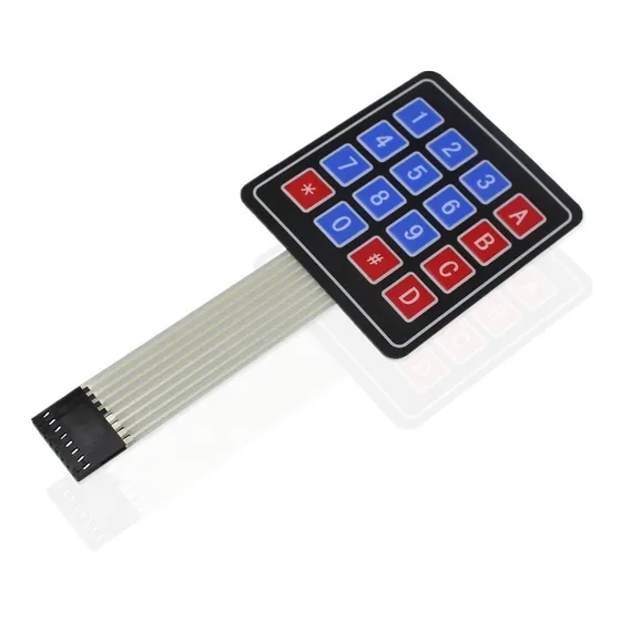 Teclado Numerico Matricial Alfanumer 4x4 Arduino | MercadoLibre 📦