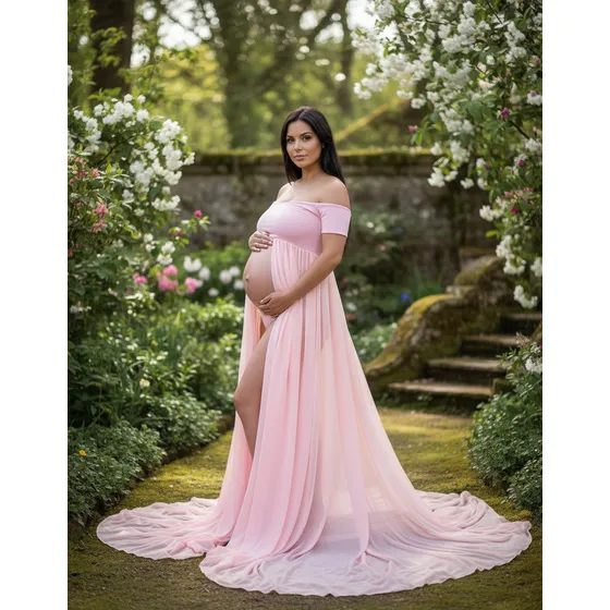 Vestido Embarazada Sesión Fotos | MercadoLibre