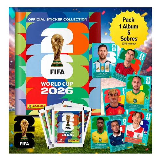 Album Mundial 2026 | MercadoLibre 📦