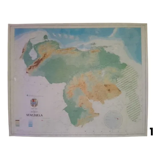 Mapa De Venezuela Con Sus Estados | MercadoLibre 📦