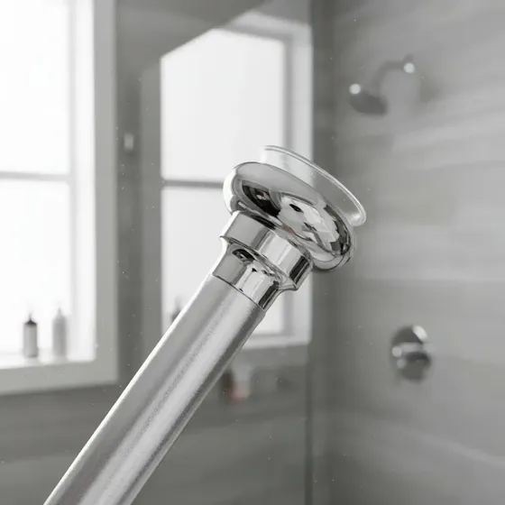Barral De Cortina De Baño Curbo | MercadoLibre 📦