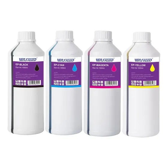 Tinta Dye Para Impresora Epso 1 Litro Colores Clase A | Mercado Libre
