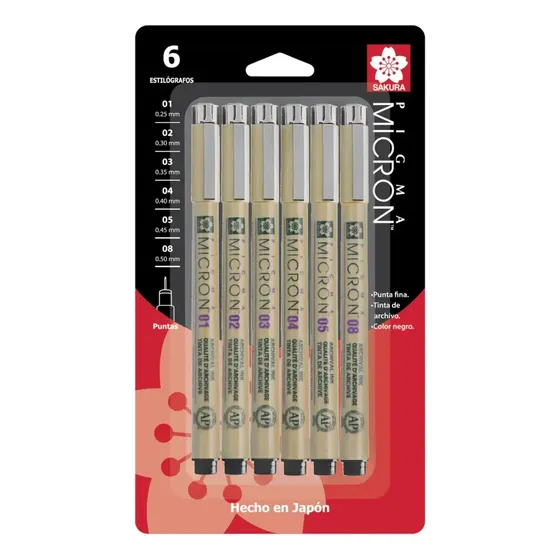 Estilografos Pigma Micron | Mercado Libre