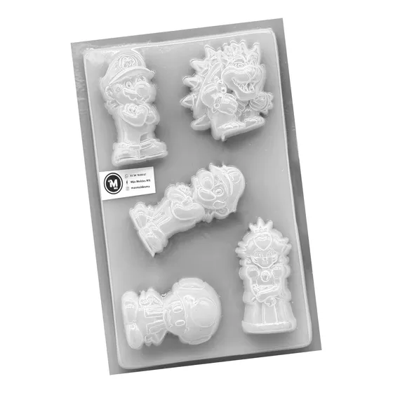 Molde Silicon Mario Bros | MercadoLibre