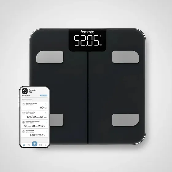 Bascula Digital Corporal Y Muscular Bluetooth 180 Kg Negro | MercadoLibre
