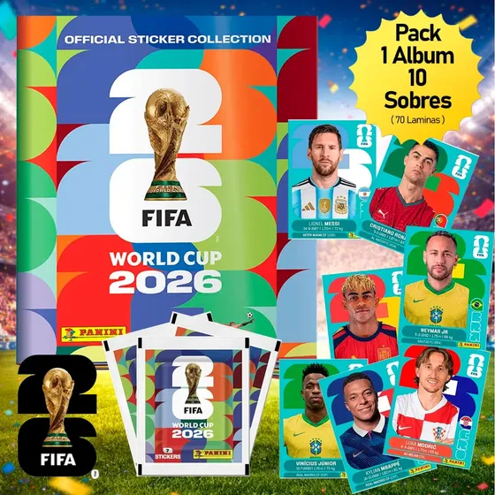 Album Del Mundial 2026 | MercadoLibre 📦
